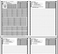 Pre-Print Bubblesheets – BubbleScan