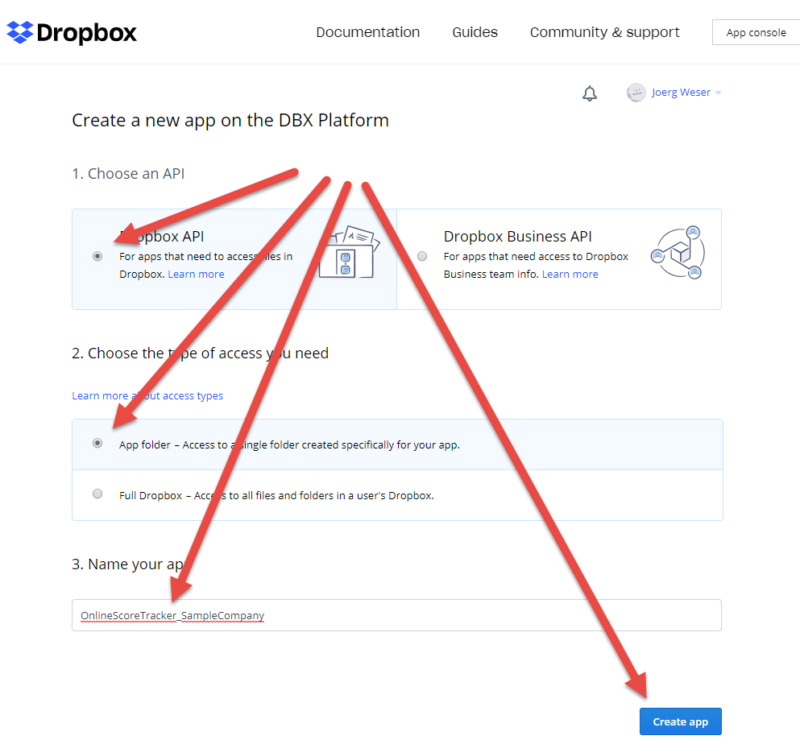 Dropbox Integration – BubbleScan