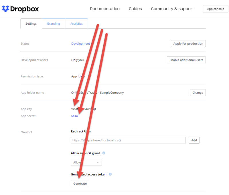 Dropbox Integration – BubbleScan