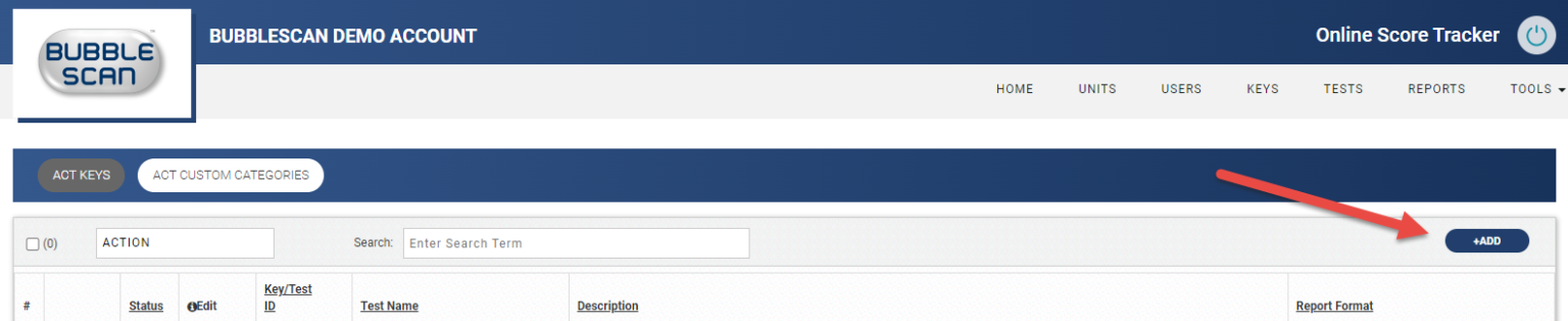 Creating Local Answer Keys – BubbleScan